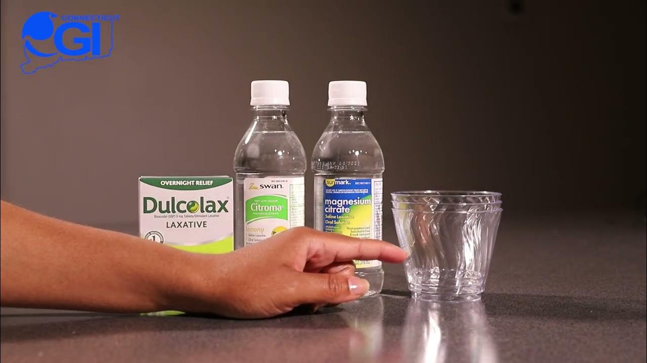 Mag Citrate Prep Demonstration - Connecticut GI
